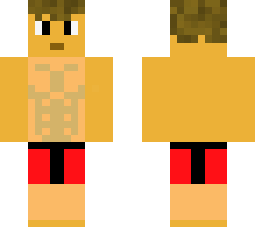 shirtless man | Minecraft Skins