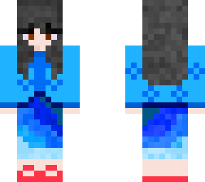 Gadis Kebaya Biru | Minecraft Skin