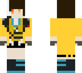 Girls Frontline Ro635 | Minecraft Skin