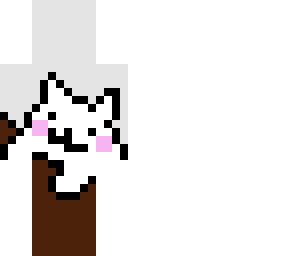 I tried to make Bongo Cat | Minecraft Skin