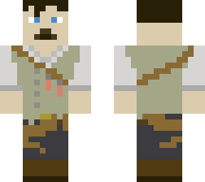 IMPROVED Primus Edward Richtofen | Minecraft Skin