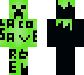La cosa verde V2 | Minecraft Skin
