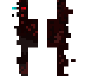 Merged Entity(Black and White entity) | Minecraft Skin