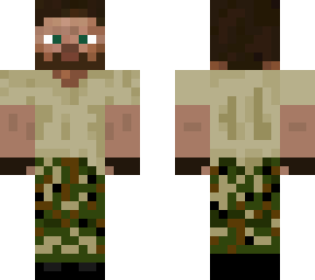 military steve | Minecraft Skin