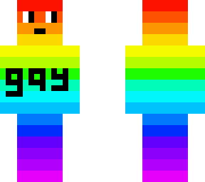 rainbow skin for *** pride! | Minecraft Skin