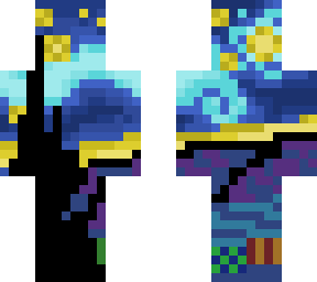Starry Night | Minecraft Skin