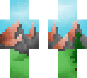 Tall Mountains | Minecraft Skin