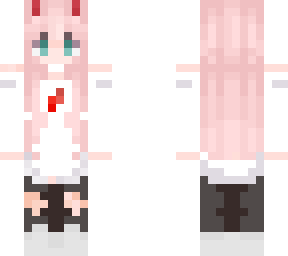 Zero Two | Minecraft Skin
