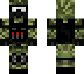 african soldier | Minecraft Skins