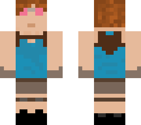 ash tomb raider | Minecraft Skin