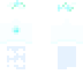 Blue & White Outfit Base | Minecraft Skin