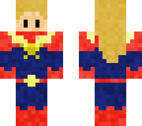 Captain Marvel | Minecraft Skin