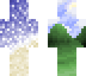 Summer themed pixel art for mochhi's contest | Minecraft Skin