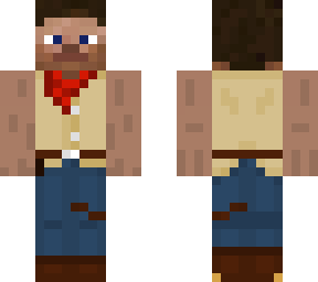Cowboy Steve | Minecraft Skin