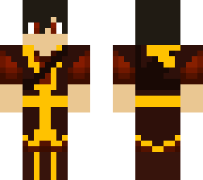 fire bender | Minecraft Skin