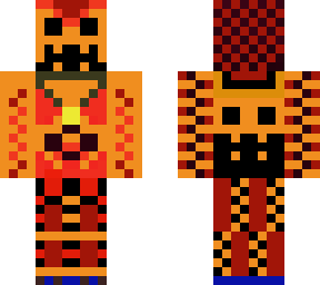 Fire Creeper | Minecraft Skins