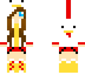 Chicken Girl | Minecraft Skins