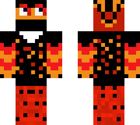 Red and Orange | Minecraft Skin