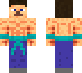 ripped steve | Minecraft Skin