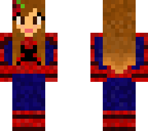Spider Girl | Minecraft Skin
