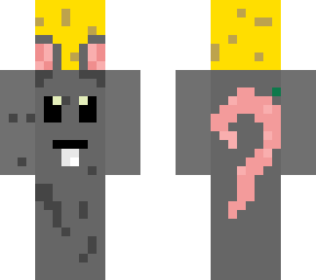 The mouse as the cheese touch | Minecraft Skin