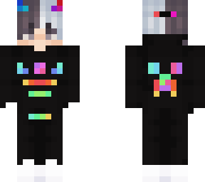 asthetic rainbow kid | Minecraft Skin
