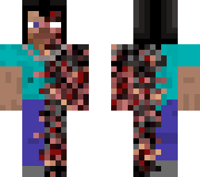Corrupted Steve | Minecraft Skin