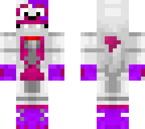 Glamrock Funtime Foxy | Minecraft Skin