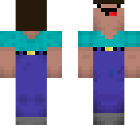 Noob invertido | Minecraft Skin