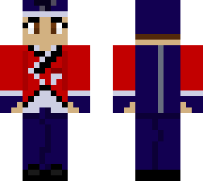 Patriot Marching Band Female Uniform | Minecraft Skin