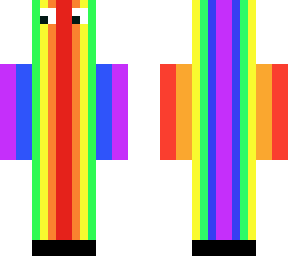 rainbow kid | Minecraft Skin