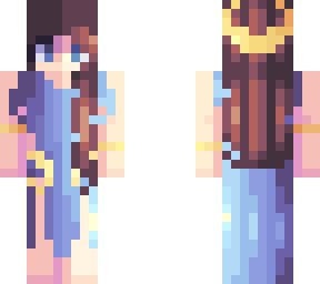 Selene - the Moon Goddess * ~ . + = | Minecraft Skin