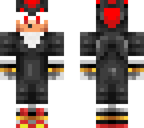 Shadow The Hedgehog | Minecraft Skins