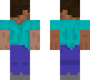 Sideways Steve | Minecraft Skin