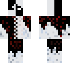 Black and White Ghost | Minecraft Skin