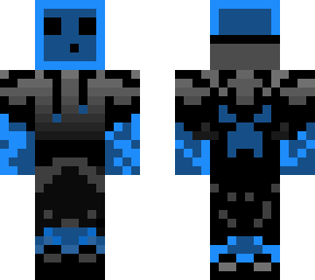 Blue slime boy | Minecraft Skin