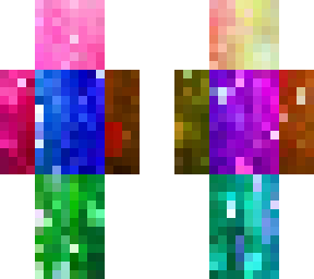 colorfull skin | Minecraft Skin