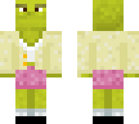 fixed cute shrek | Minecraft Skin
