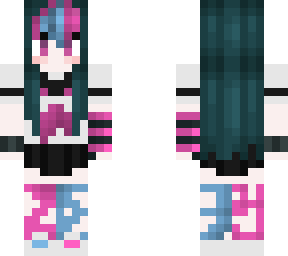 ibuki mioda repost | Minecraft Skin