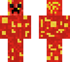 Lava Creeper | Minecraft Skins