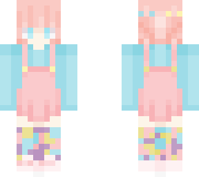 PINK and BLUE | Minecraft Skin