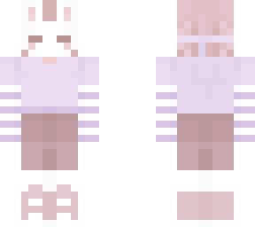 Pink bunny | Minecraft Skin