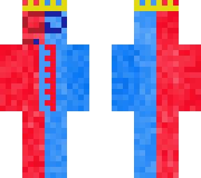 Red and blue | Minecraft Skin