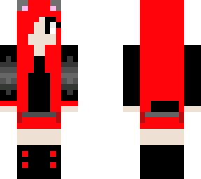Red Girl | Minecraft Skin