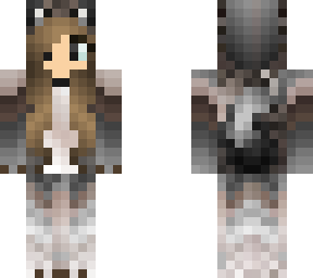 wolf girl wolf | Minecraft Skins