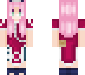 sakura naruto | Minecraft Skins
