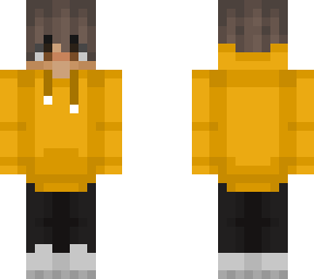 Yellow Hoodie | Minecraft Skin