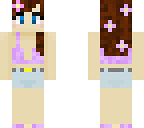 Beach girl | Minecraft Skin