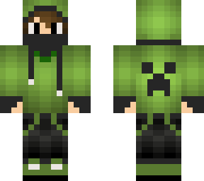 creeper boy hood | Minecraft Skin