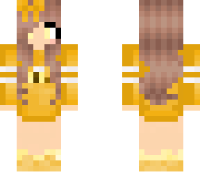 Cute Bee Girl edit | Minecraft Skin